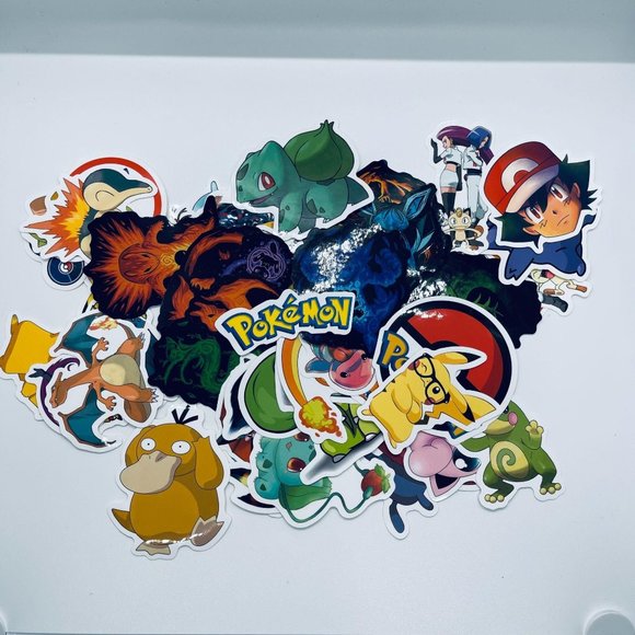 Unbranded | Other | 5 Pack Pokemon Vinyl Waterproof Stickers | Poshmark